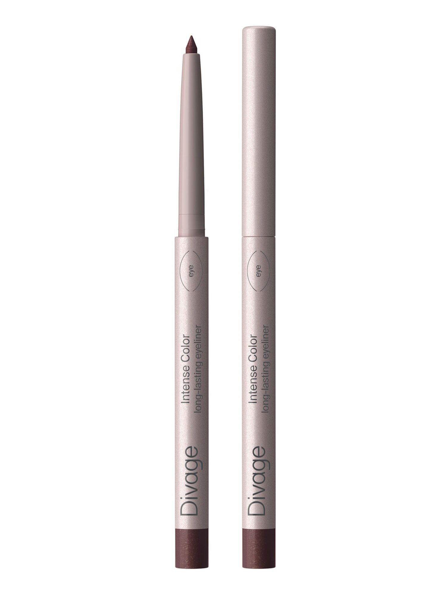 Divage Карандаш для глаз автоматический стойкий Intense Color тон 12 сияющий бургунди