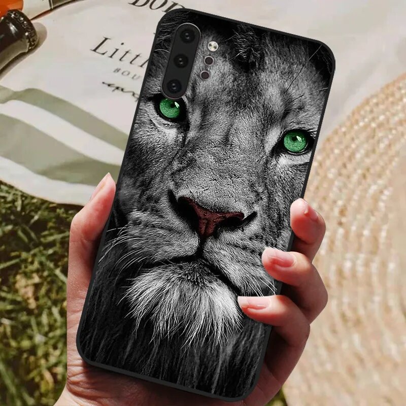 Чехол для Samsung Galaxy Note 10 Plus, черный