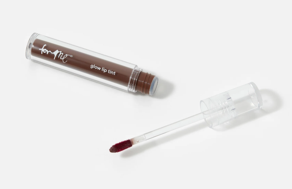 Блеск-тинт FOR ME by Gold Apple Lip tint 01, малиновый, глянцевый, увлажняющий, 4 г