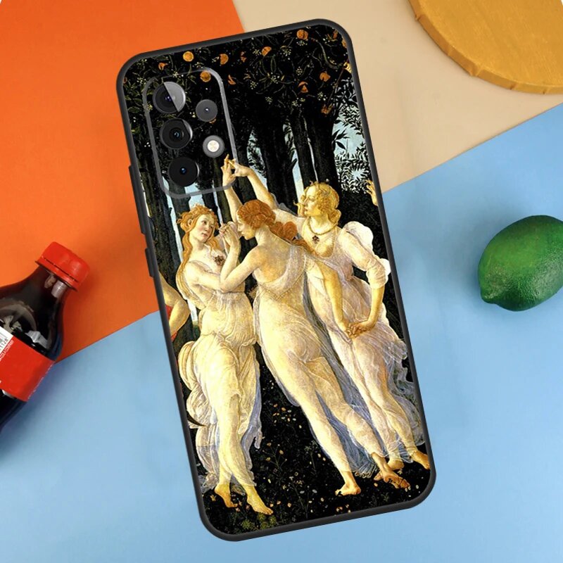 Чехол Sandro Botticelli в стиле ренессанс для Samsung Galaxy A57 A37 A17 A13 2574, For Samsung A56
