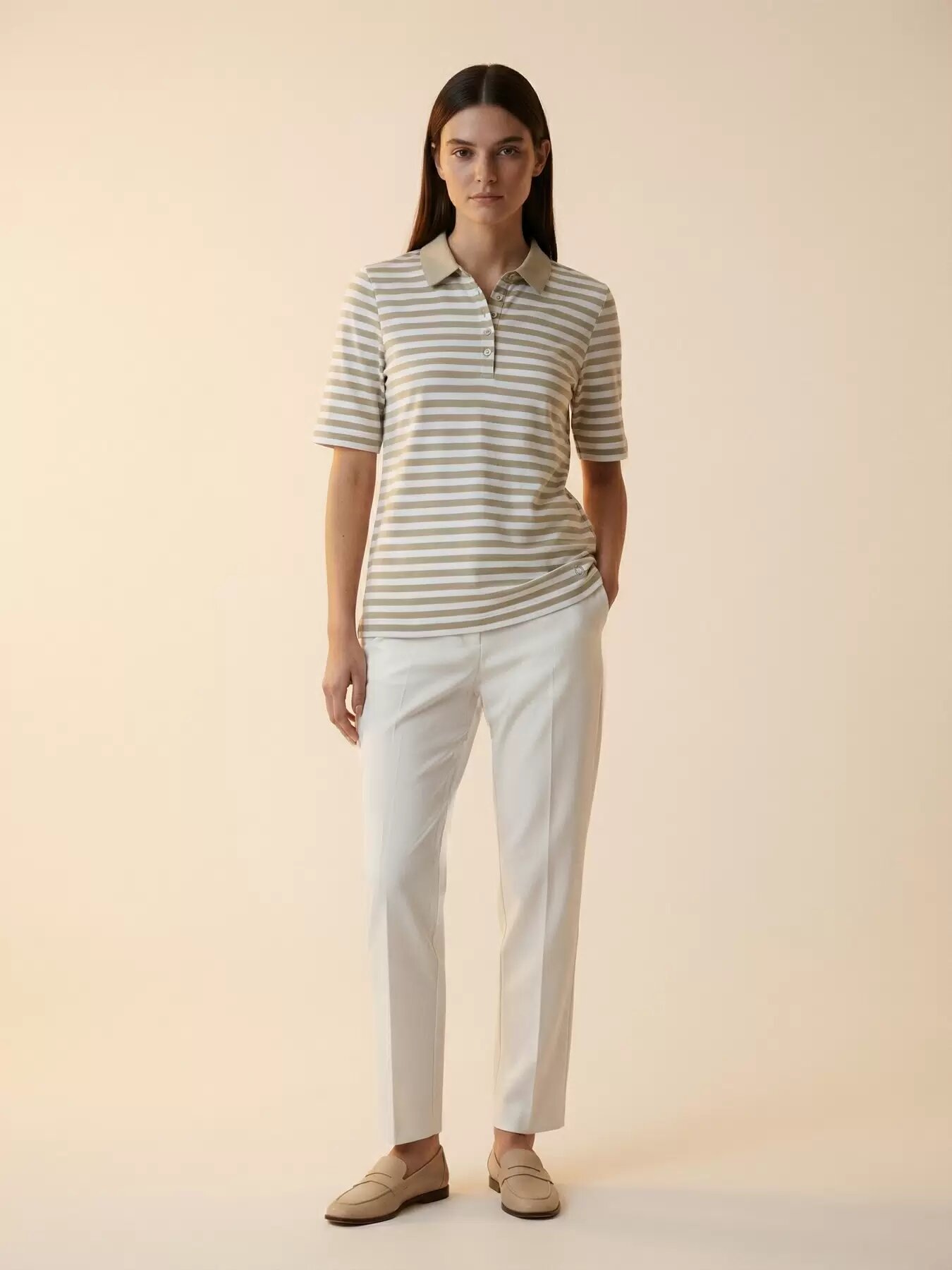 Футболка Gerry Weber, размер 38, зеленый, — фото 1