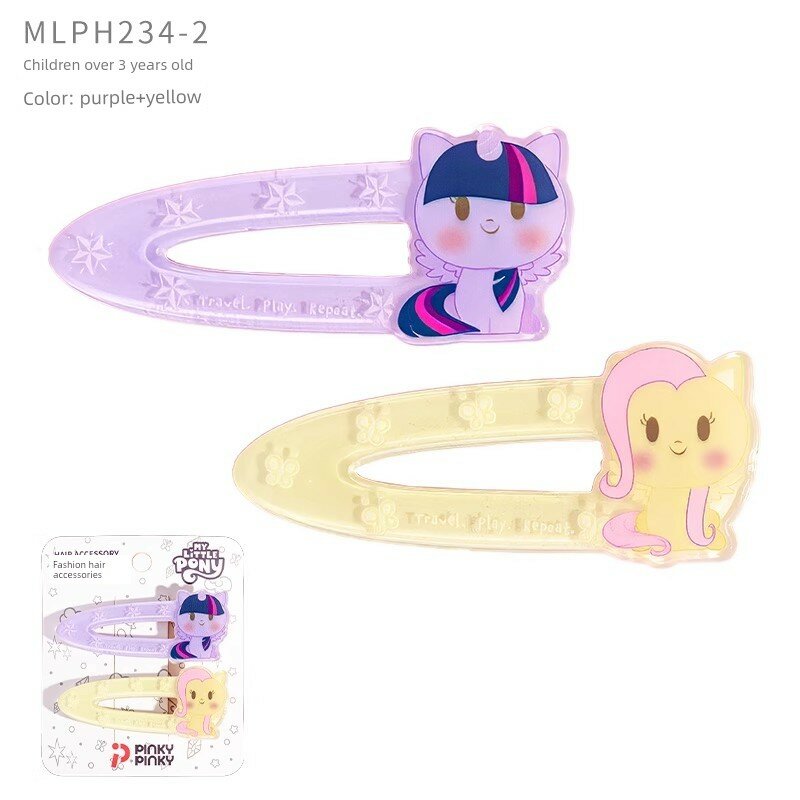 Детская резинка для волос Pinky My Little Pony, заколка для волос для девочек, заколка для волос, заколка для волос