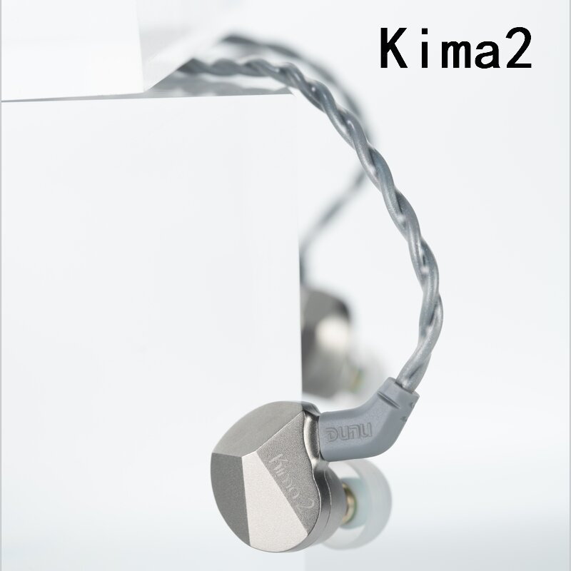 DUNU KIMA2 1DD динамический драйвер In-Ear Earphone Upgrade from VERNUS Sound master Hi-Res Audio Q-Lock Mini Plug System