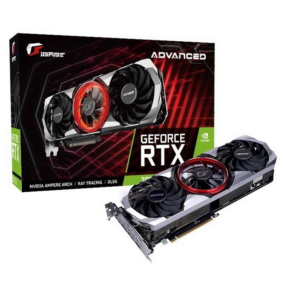 Видеокарта Colorful GeForce RTX 3060 Ti Advanced OC-V 8Gb LHR (RTX 3060 Ti Advanced OC LHR-V)