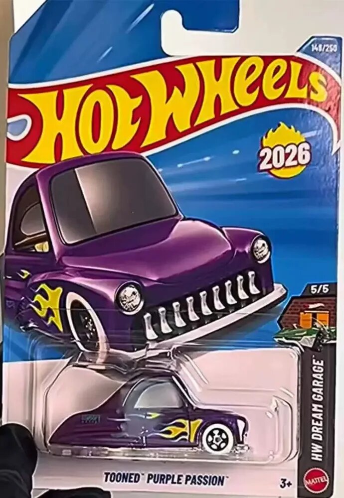 Машинка 26G MODEL 1:64 TOONED PURPLE PASSION Die-cast Alloy Model Collection Toy Children Gifts