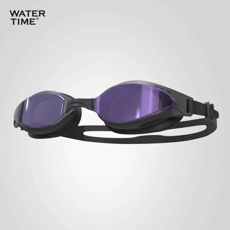 WaterTime Женские плавательные очки с технологией легкого покрытия REVO и антизапотеванием, без коррекции, фиолетовый