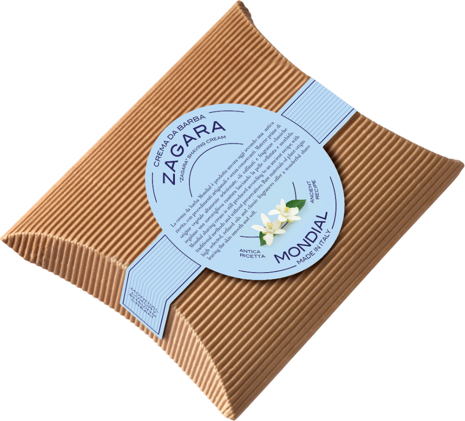 MONDIAL Крем для бритья "Загара" с ароматом флёрдоранжа, рефил Zagara Shave Cream Refill