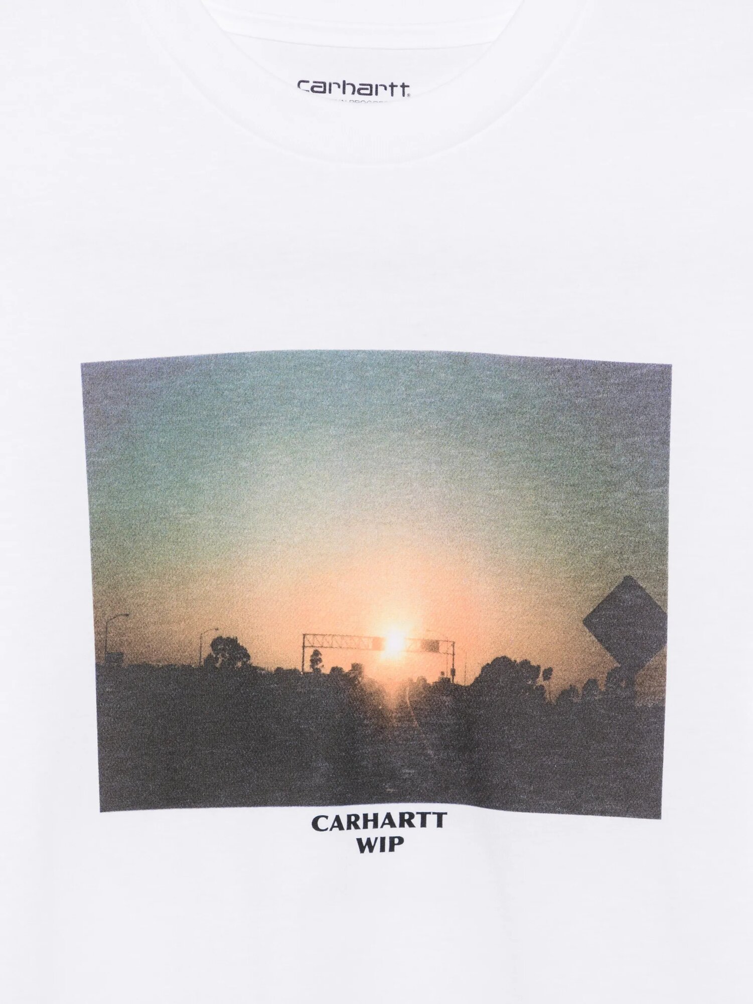Футболка Carhartt WIP Warm Vies, размер 52, белый — фото 1