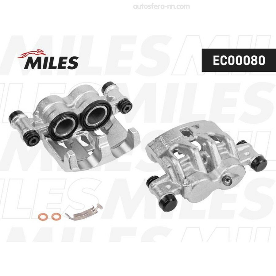 MILES EC00080 Суппорт тормозной PEUGEOT BOXER/CITROEN JUMPER/FIAT DUCATO 06- пер. лев.
