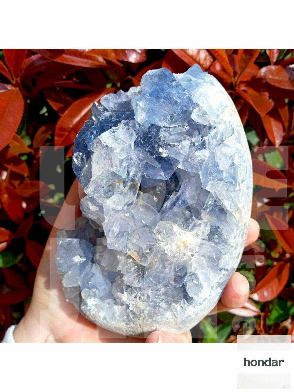 Друза Лазурь Флюорит , натуральный камень, вес 400-500 гр