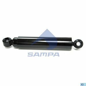 Амортизатор подвески полуприцепа и прицепа для BPW, SAF, 464/800, 24х55, черный, Турция