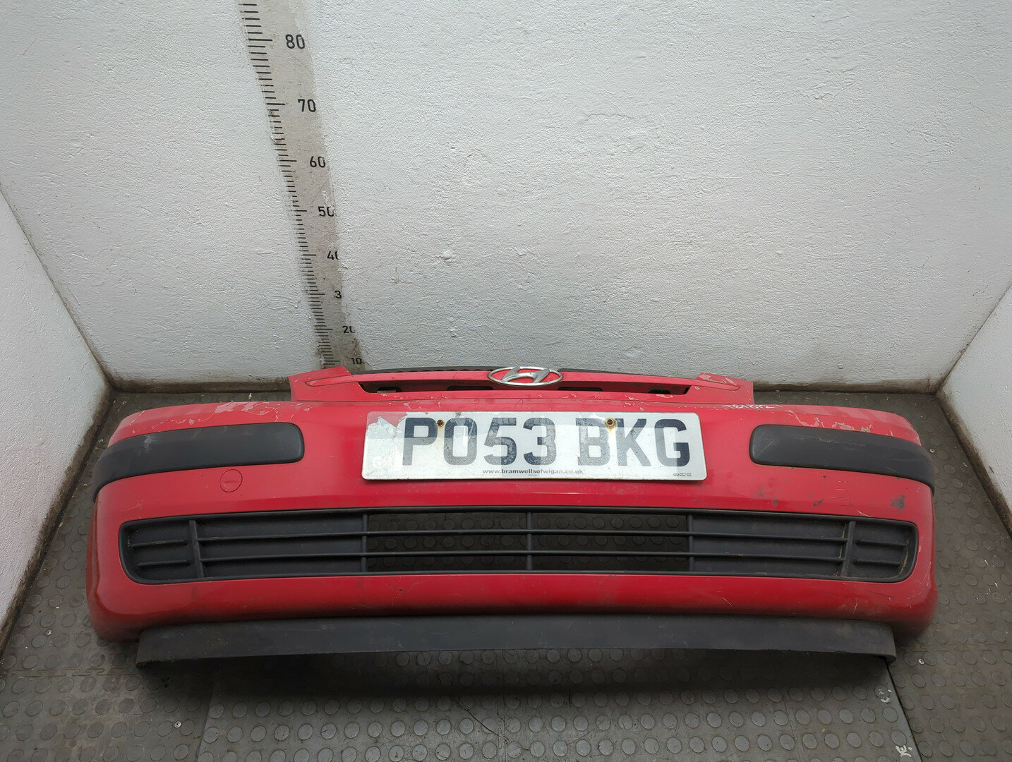 Бампер передний Hyundai Getz Б/У