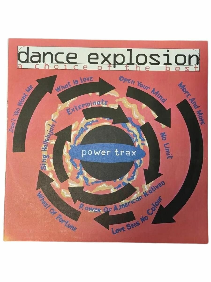 Dance Explosion - A Choice Of The Best, LP, 1993, Виниловая пластинка