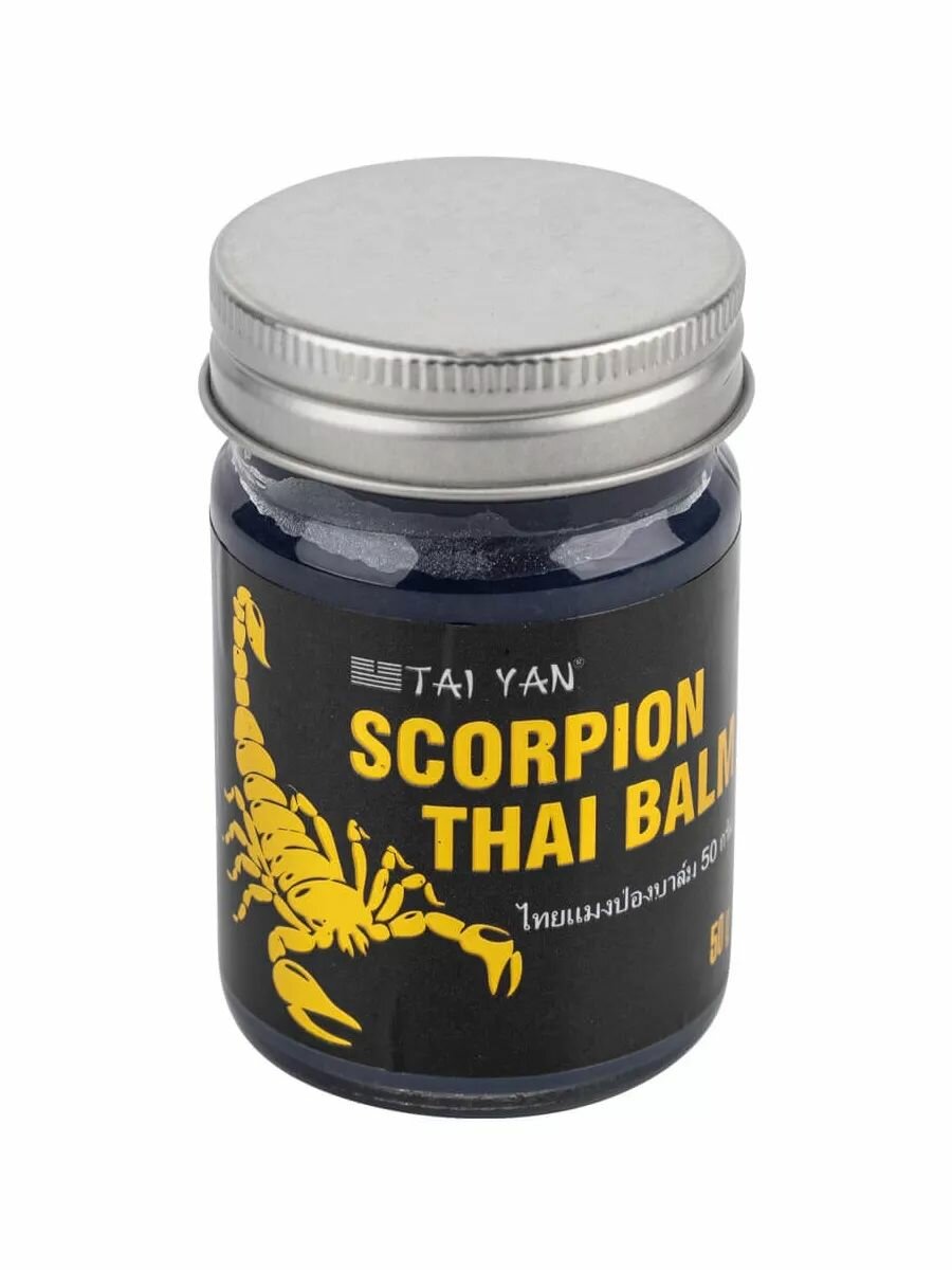 Бальзам с целебными травами и ядом скорпиона Scorpion Tai Yan 50 гр