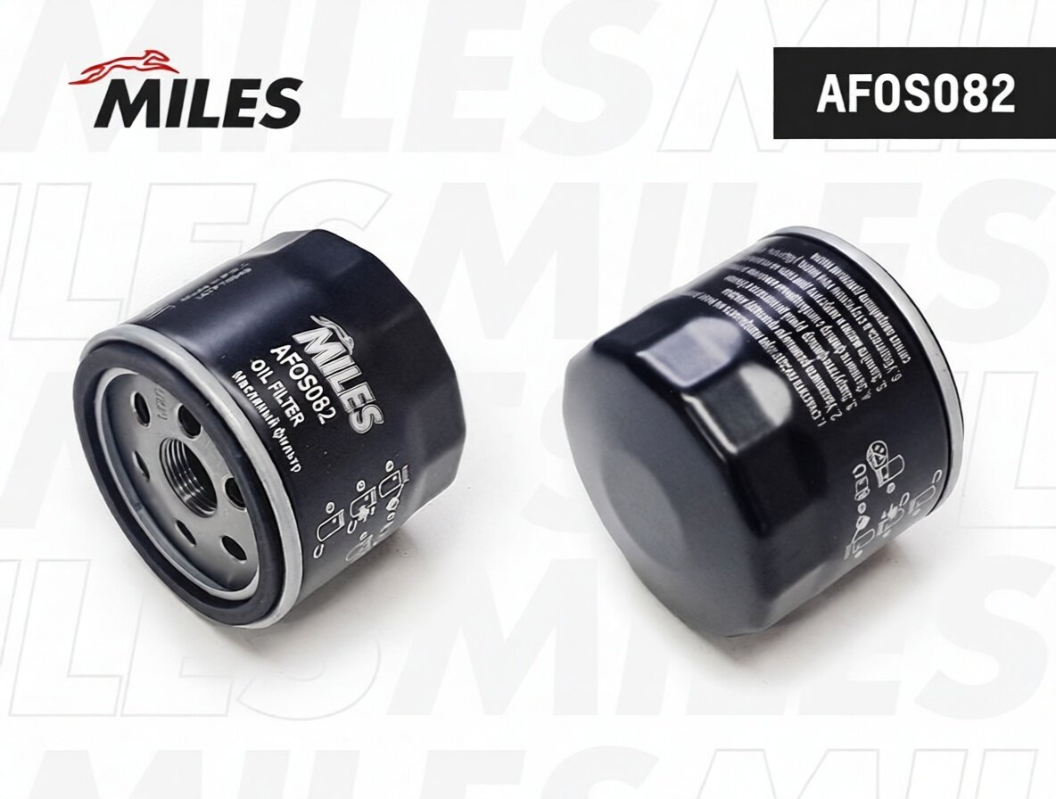 Фильтр масляный RENAULT/NISSAN/MITSUBISHI (Дизель) (FILTRON OP643/4, MANN W79, VIC C-232) AFOS082 Mi