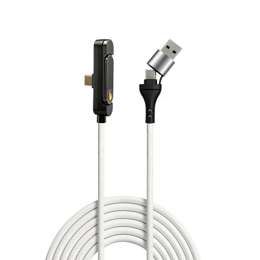 Быстрозарядный кабель USB-C 240 Вт, Белый - 1.5m