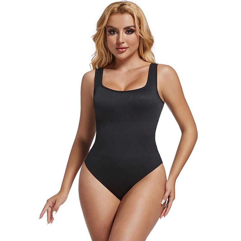 Becirzet корсет-боди из нейлона и спандекса Черный, XXL, Black
