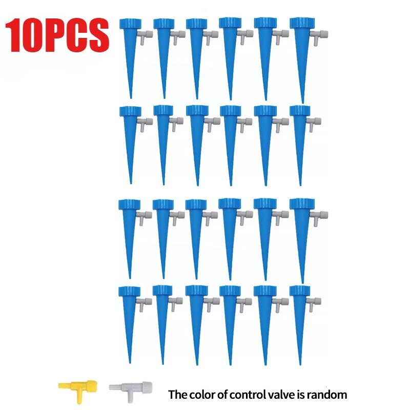 Автоматическая система капельного орошения из пластика Синий, 10PC-Blue