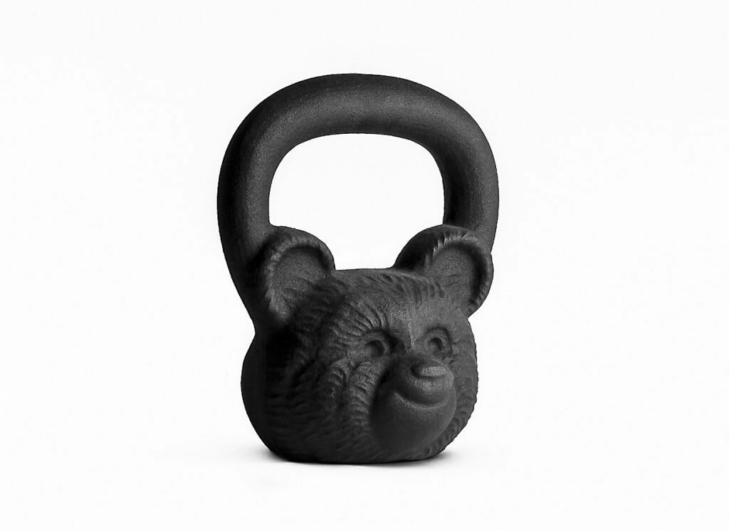 Гиря Медведь 8 кг BRUTTOBELLS