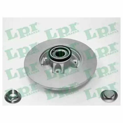 Диск тормозной задний Lpr C1015PRCA для Citroen Berlingo (2008-н. в.), Citroen C4 (2006-2013), Citroen C4 Picasso (2006-2013)