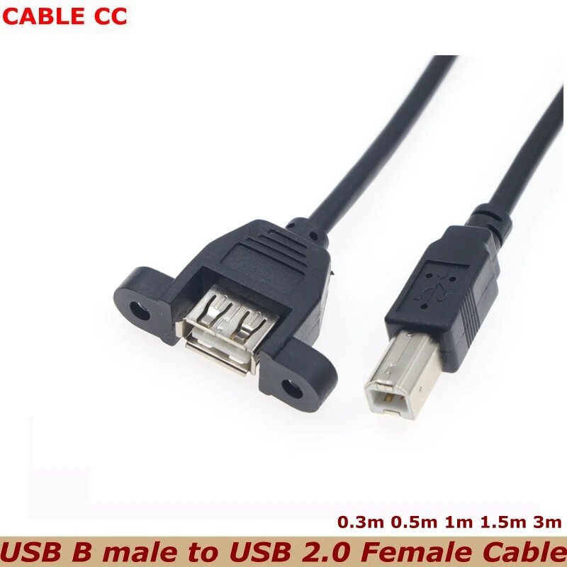 Кабель USB A-B C2G 1M