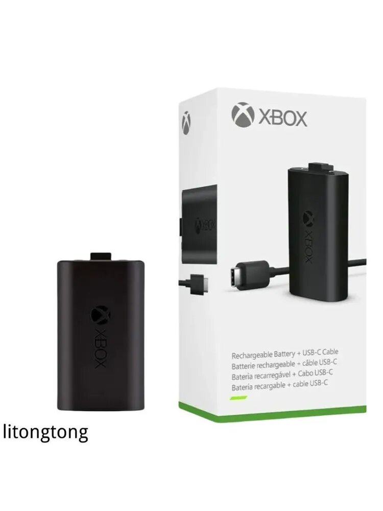 Аккумулятор для геймпада Xbox One, Xbox Series, серый металлик, 1 шт