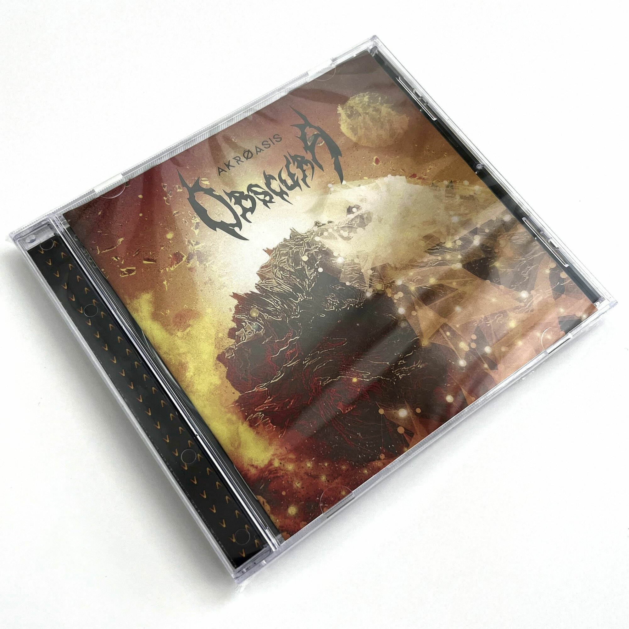 OBSCURA Akroasis Аудио CD Лицензия