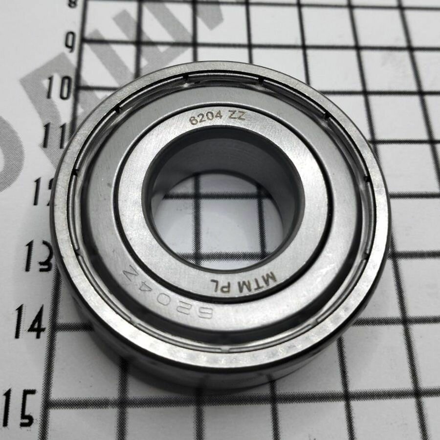 Подшипник 6204 ZZ (80204) (Элре)