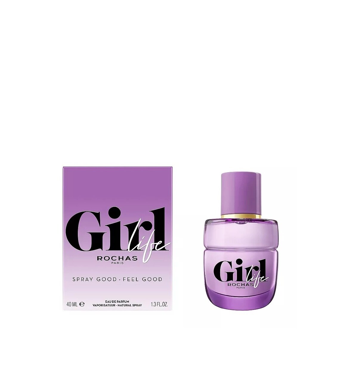 Rochas Girl Life 40 мл парфюмерная вода женская, восточные, цветочные, фруктовые