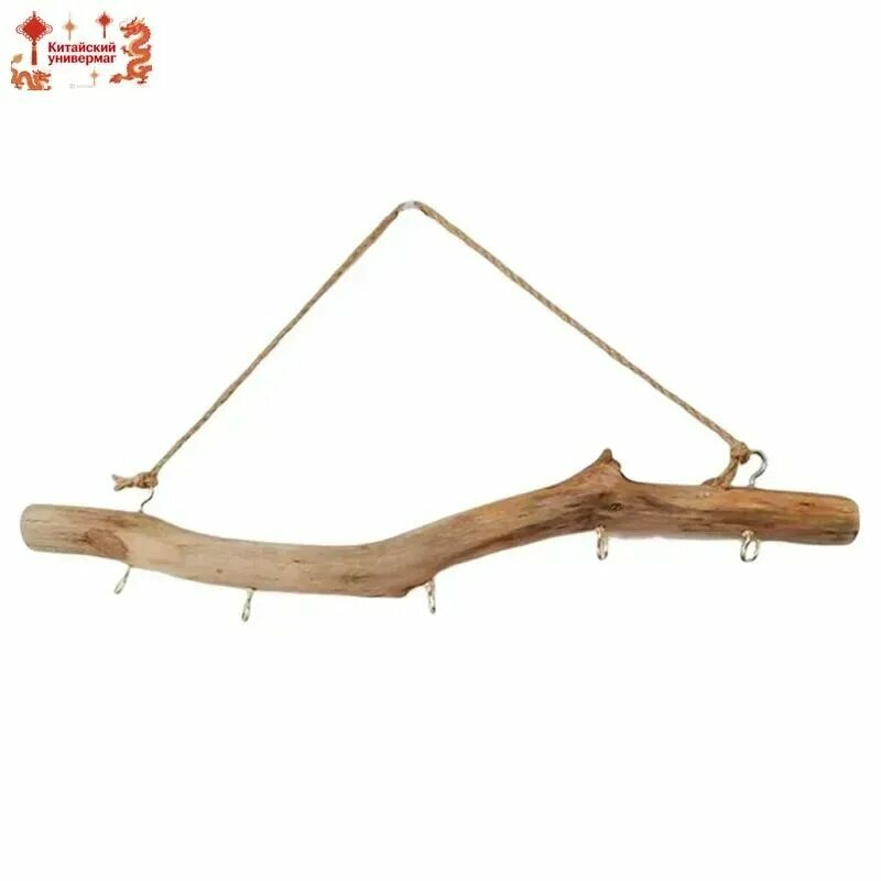 Деревянный крючок Driftwood Vintage Decor Supplies Вешалка для веток