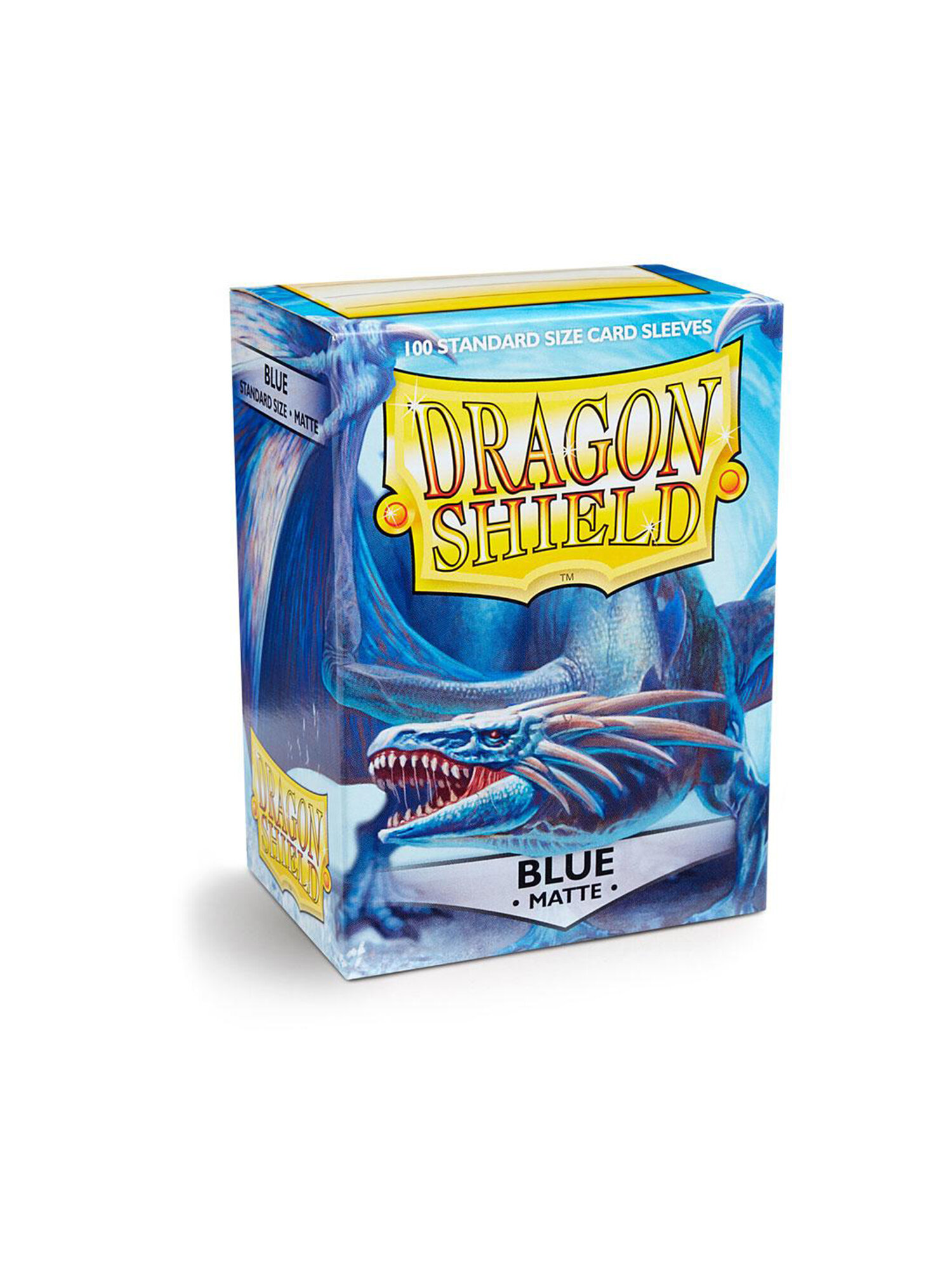 Протекторы Dragon Shield Standard Matte Blue 64х89 мм 100 шт. 120 мкм - для карт 63х88 мм MTG, Pokemon