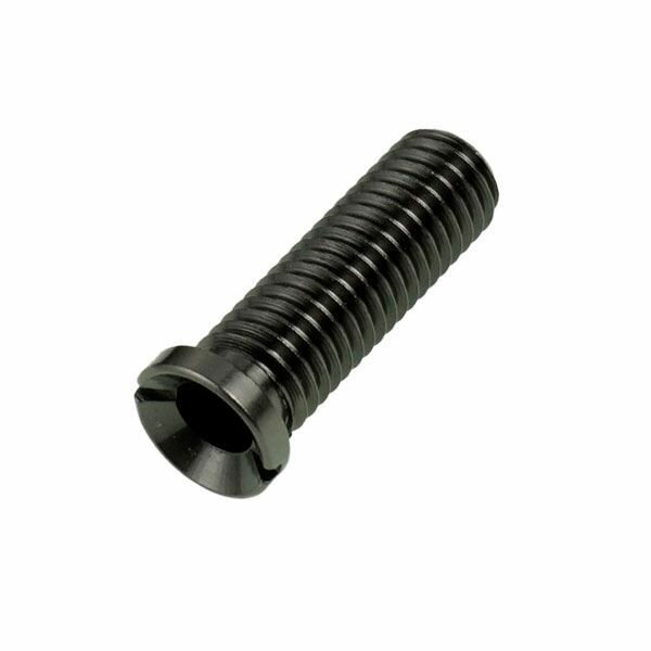 Втулка (винт) для сифона 12*40mm, для крепления выпуска и фильтрующей сетки 3 1/2"х 40 KAISER KA-5002, цвет черный
