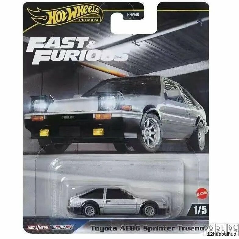 Машинка Hot wheels 1:64 'Touota AE86 Sprinter Trueno