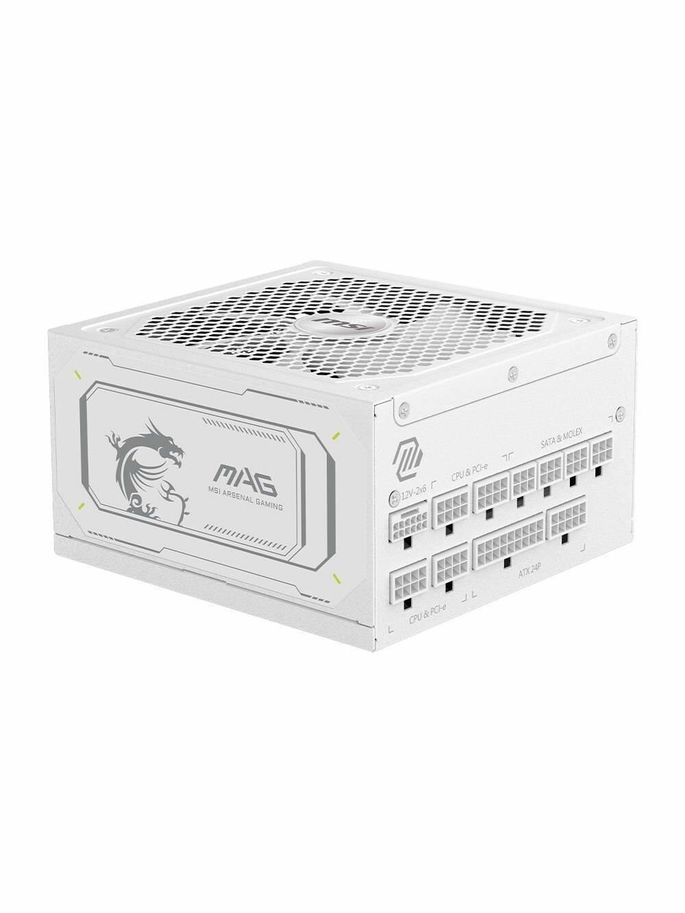 Блок питания компьютера MSI MAG A1000GL PCIE5 White MAG A1000GL PCIE5 White
