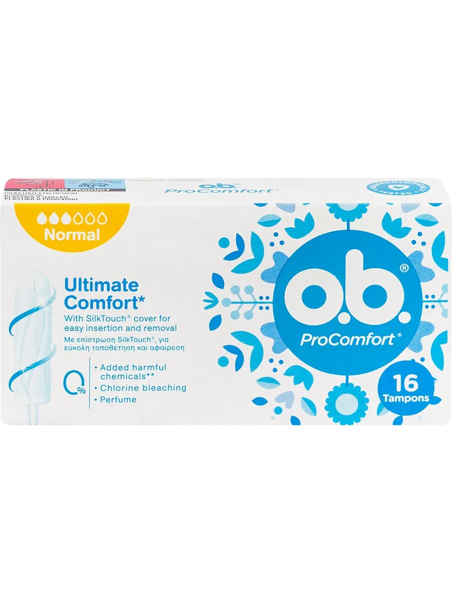 Тампоны O.B. ProComfort Normal, 16шт