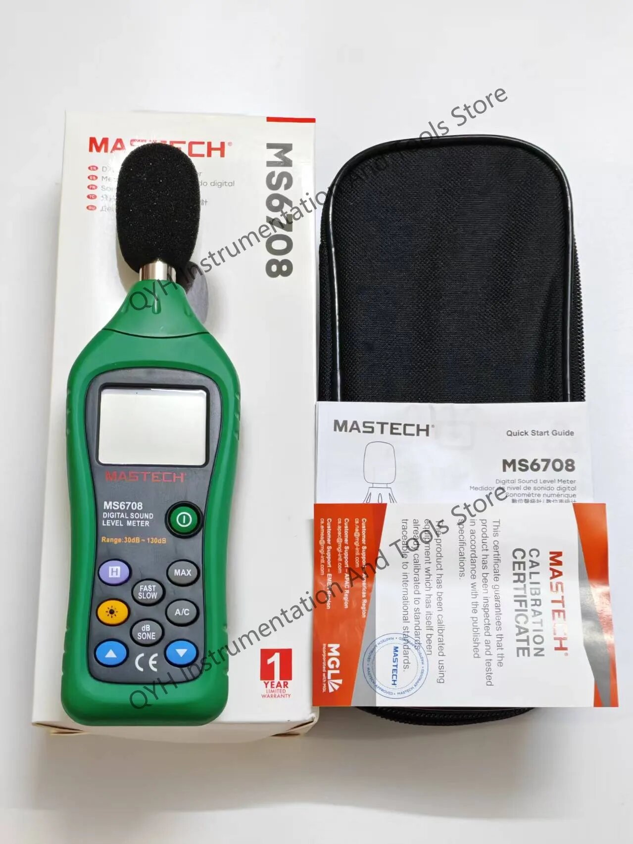 Шумомер MasTech MS6708 — фото 1