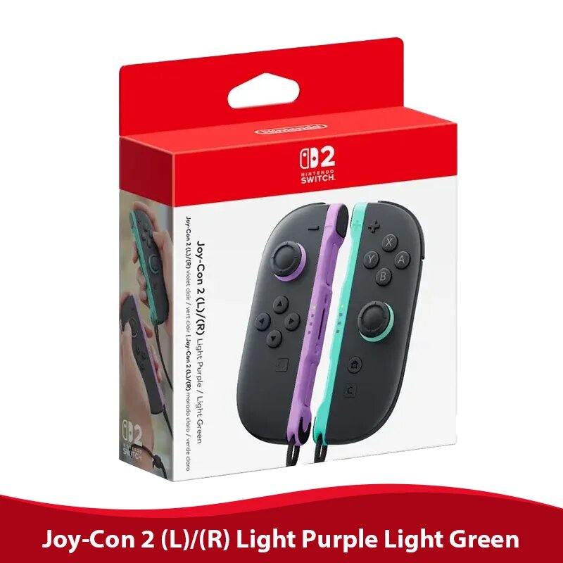 Joy-Con 2 (L)/(R) Light Purple/Light Green
