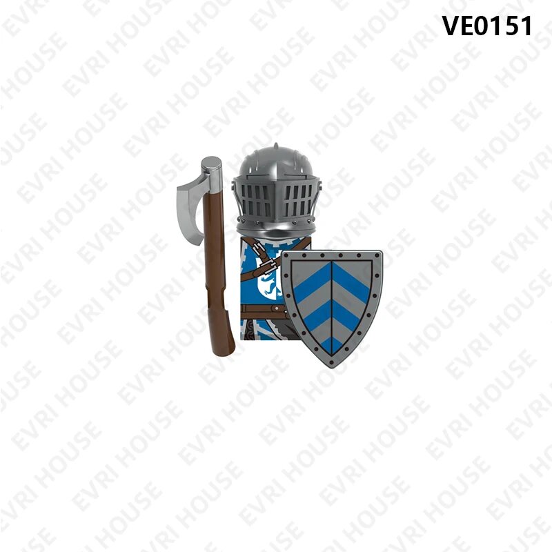 Мини-фигурки рыцарей из блоков V1007 VE0151