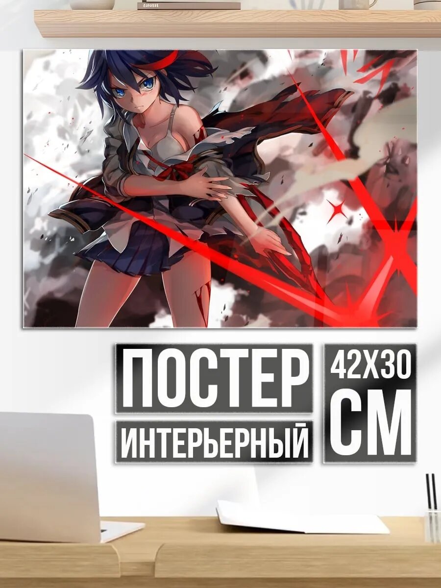 Плакат постер Рюко Матой бой