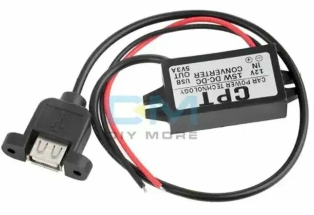 USB зарядное устройство для быстрой зарядки 3.0A QC3.0 для автомобиля, мотоцикла, электровелосипеда.