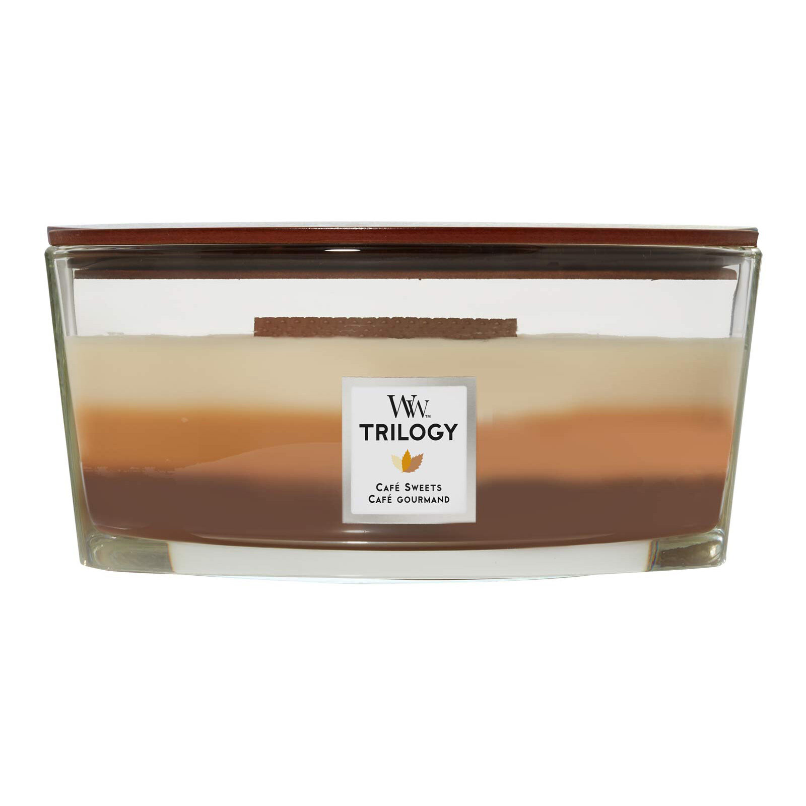 Ароматическая свеча WoodWick "Сладкий кофе/CAFE SWEETS" 76904