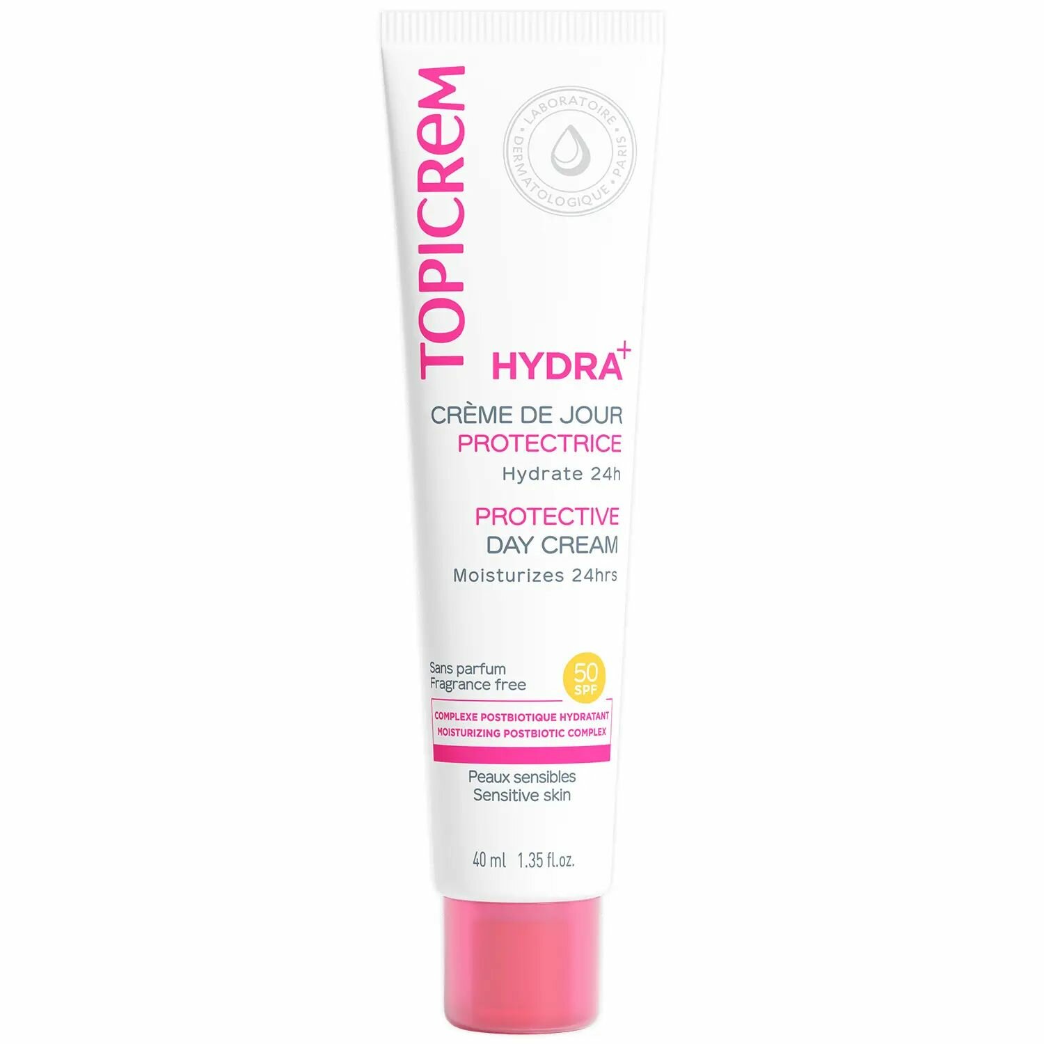 Дневной крем Topicrem с защитным фактором SPF 50, 40 мл (Hydra+)