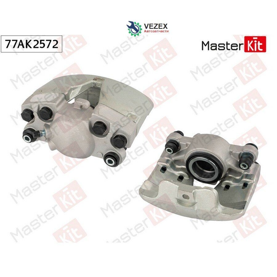 MASTERKIT 77AK2572 Тормозной суппорт перед. прав. Audi A4 (8K2, B8) 2007 - 2015 77AK2572