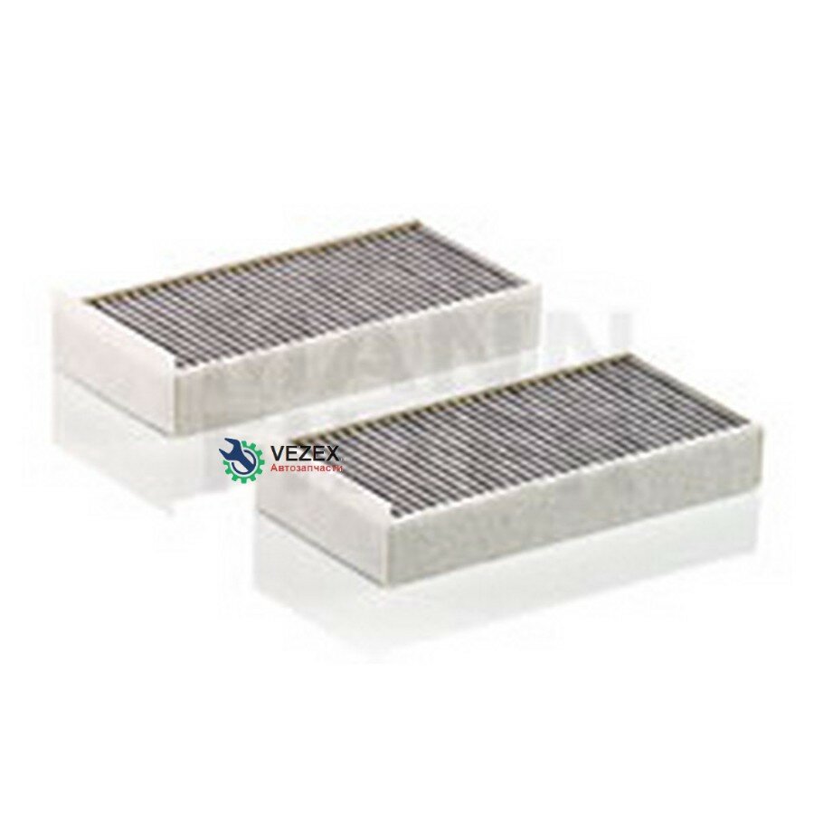 MANN-FILTER CUK23015-2 Фильтр салона угольный (упаковка 2 шт)