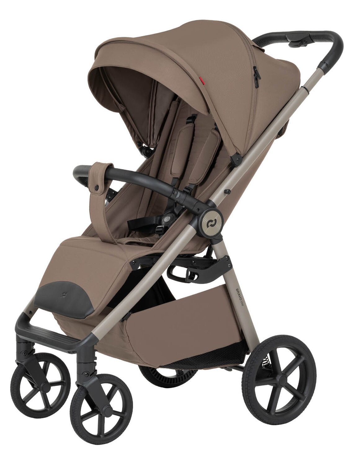 Коляска прогулочная CARRELLO Bravo lite CRL-5529, коричневый (Derby Brown) 2026