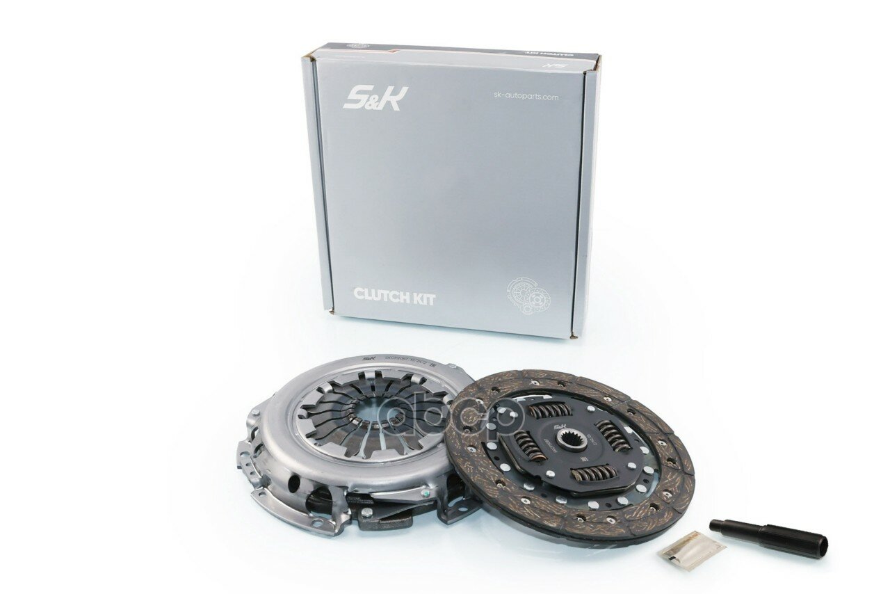 Ком-кт сцепления [220 mm] [без подш.] FORD Focus 1.4-1.8 1998-2012/C-Max 1.6 2003-2010/Mondeo 1.6 2007-2015 S&K арт. SKCK1087