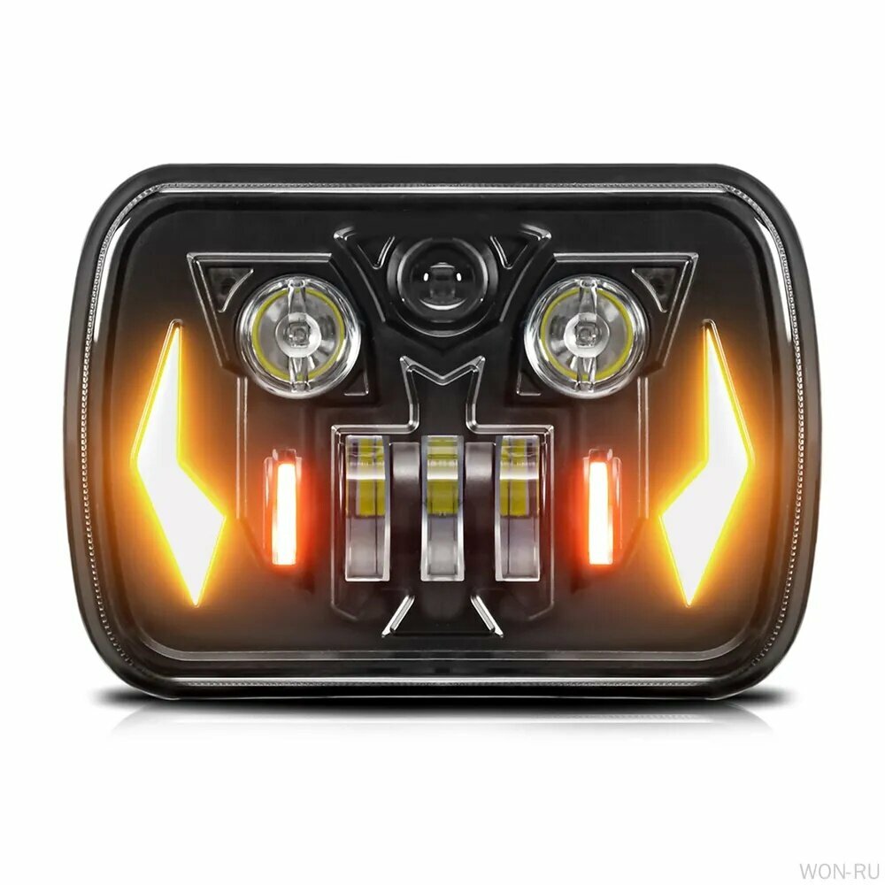 Joleritc Фара автомобильная, арт. LED-HL-5X7-001