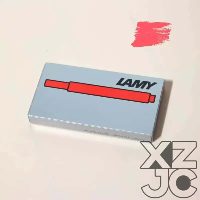 Красные картриджи Lamy 5 штук в упаковке