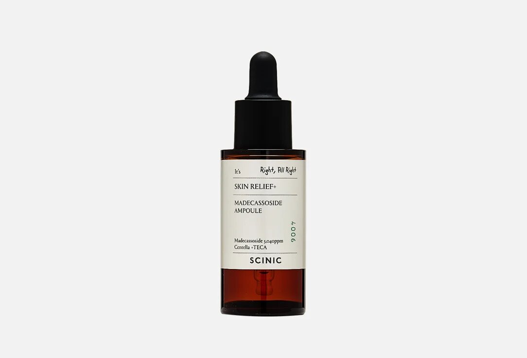 SCINIC Skin Relief+ Madecassoside Ampule Восстанавливающая ампула с мадекассосидом 30мл