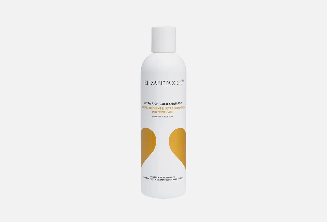 Elizabeta Zefi Ultra Rich Gold Shampoo Питательный шампунь для волос 250мл